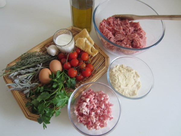 Meatloaf Baked Cake with Veal, Mediterranean Scents & Cherry Tomatoes ...